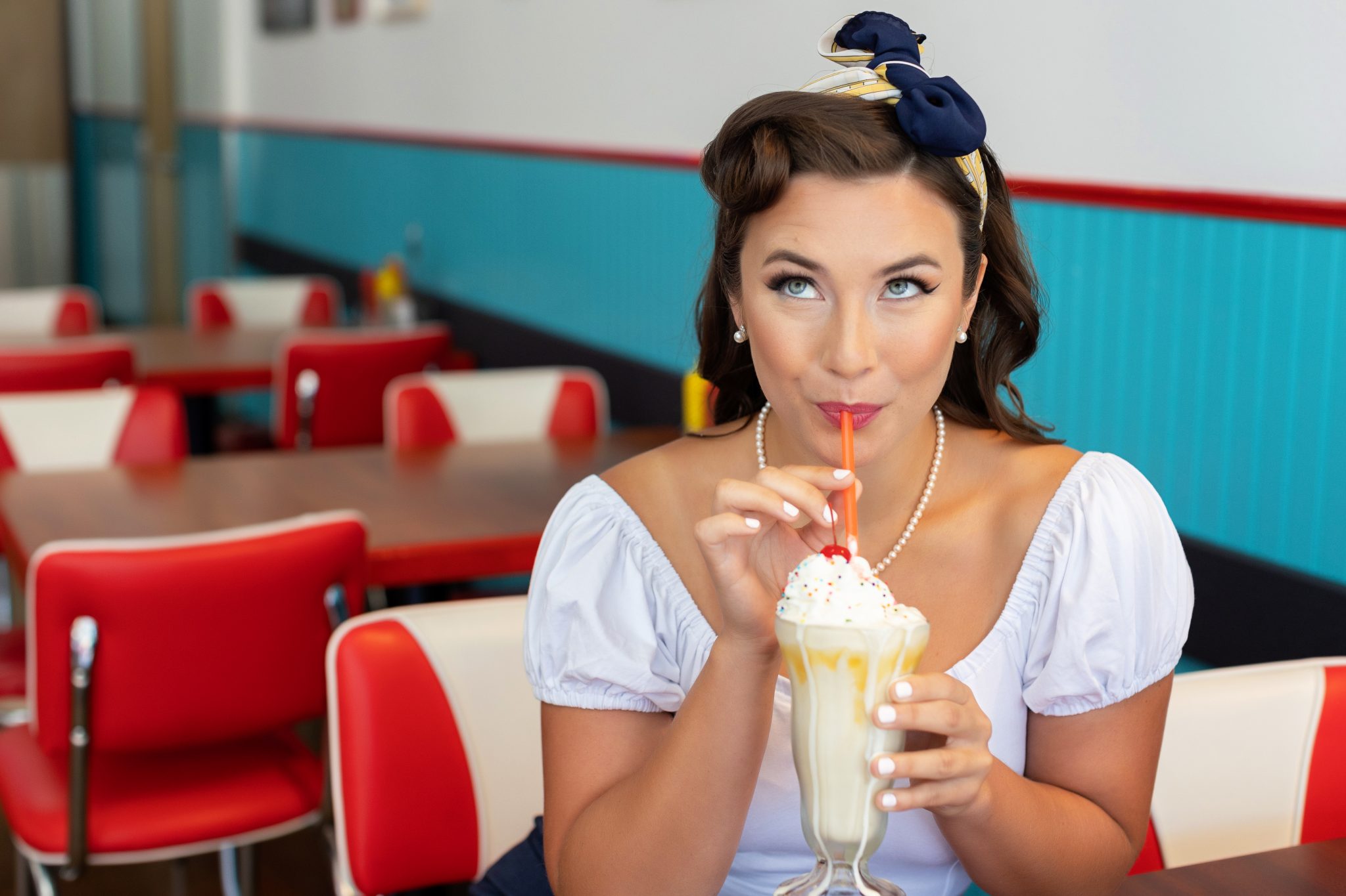 A pin up inspired diner photo shoot in Portland - Portland Beauty ...