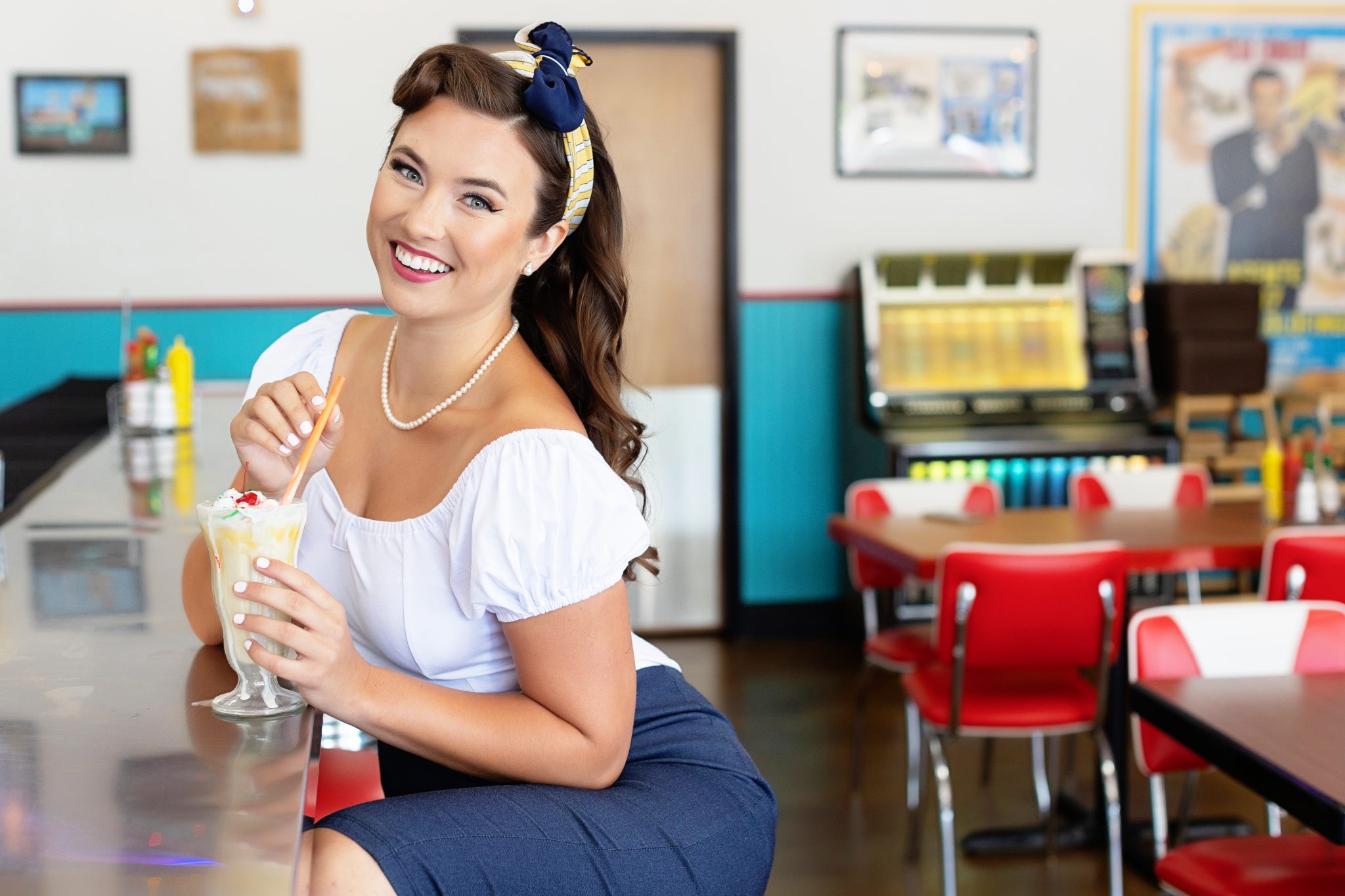 A pin up inspired diner photo shoot in Portland - Portland Beauty ...