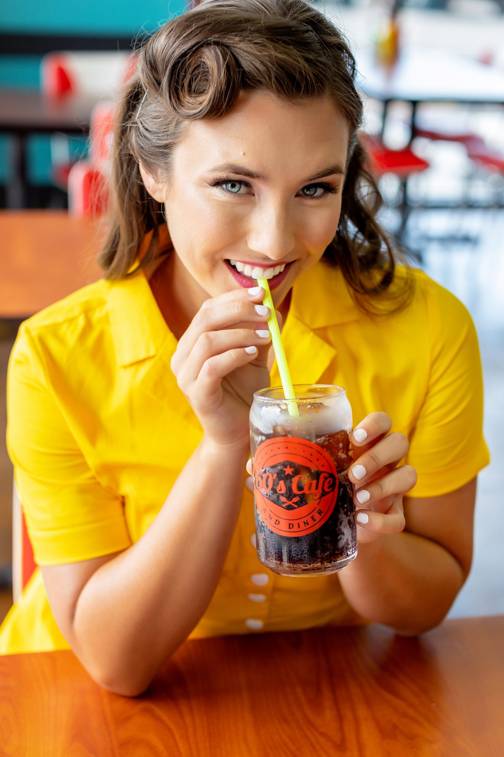 A pin up inspired diner photo shoot in Portland - Portland Beauty ...